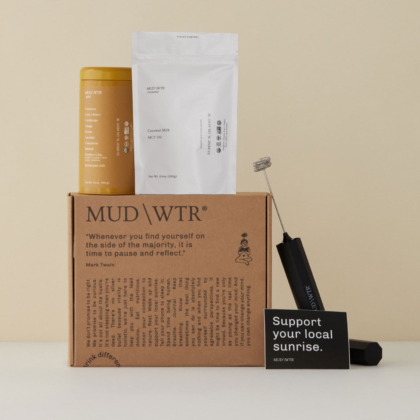:balance Turmeric Latte Starter Kit – MUD\WTR
